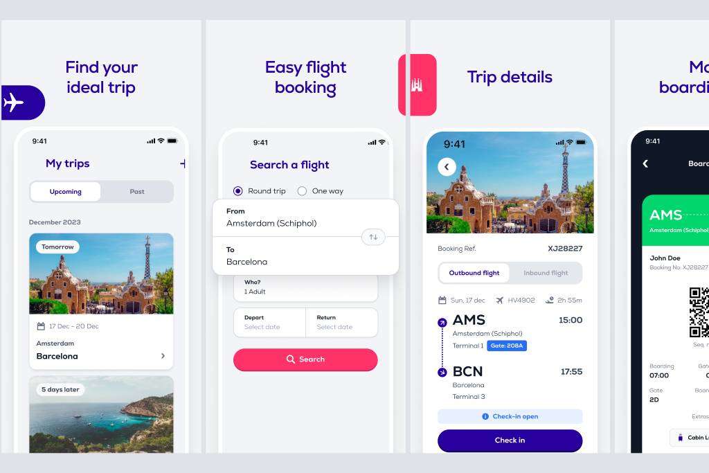 Download the app | Transavia